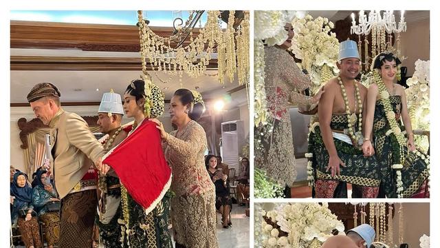 Potret Titiek Soeharto Hadiri Pernikahan Putra Ari Sigit, Kental Adat Jawa