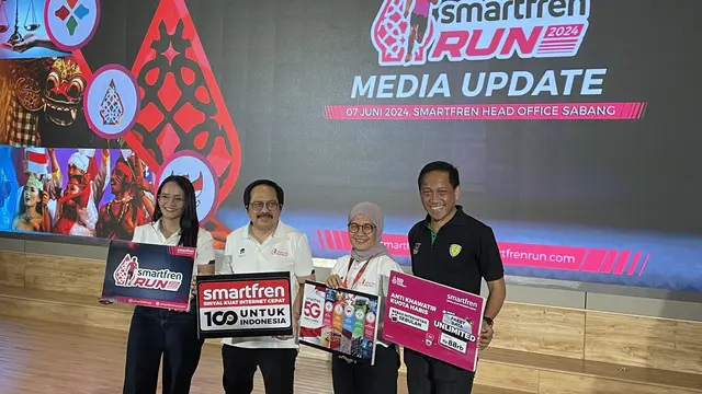 Smartfren Gelar Smartfren Run 2024, 3.000 Orang Lari Bareng Berhadiah Total Rp 200 Juta - Tekno ...