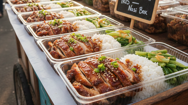 9 Contoh Paket Nasi Box Buka Puasa Harga Terjangkau tapi Menguntungkan ...
