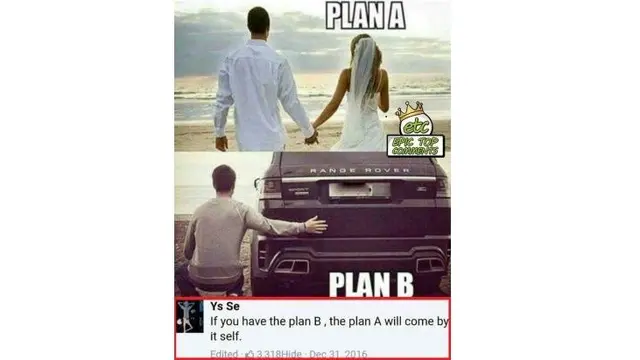 Meme Otomotif Pekan Ini: Plan A or Plan B? - Otomotif Liputan6.com