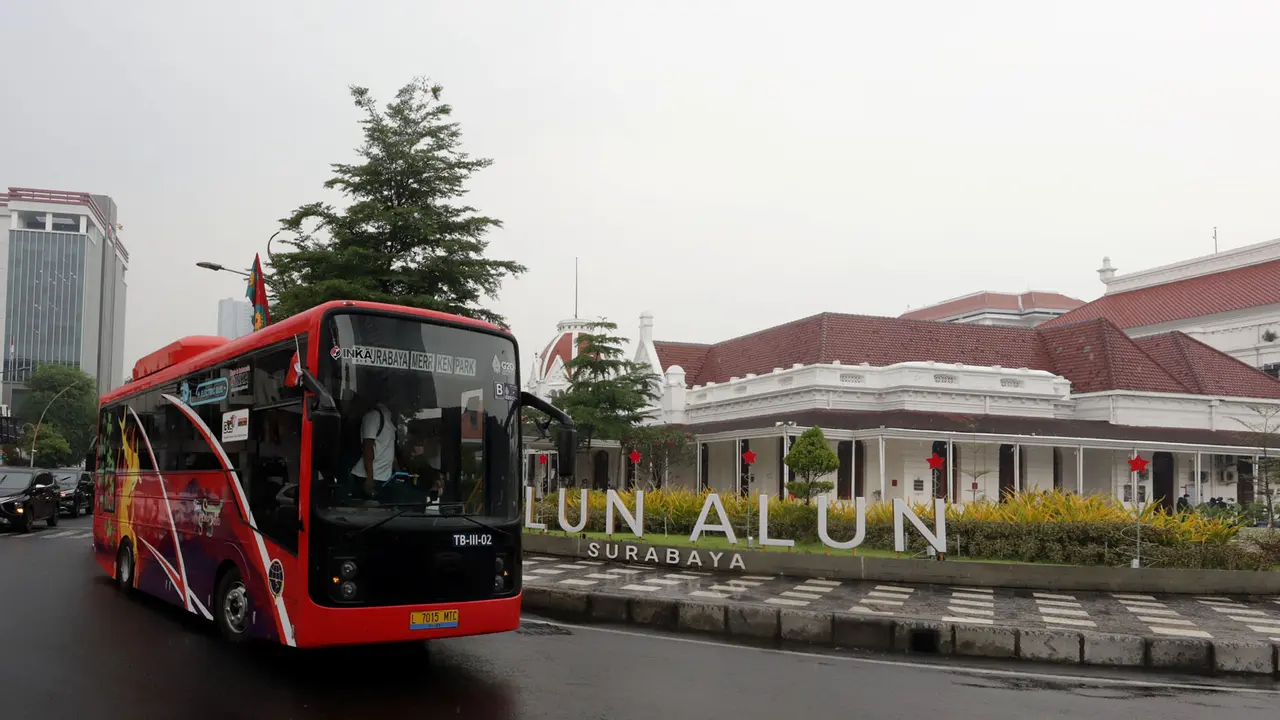 Bus Listrik Trans Semanggi Surabaya Berhenti Beroperasi, Begini ...