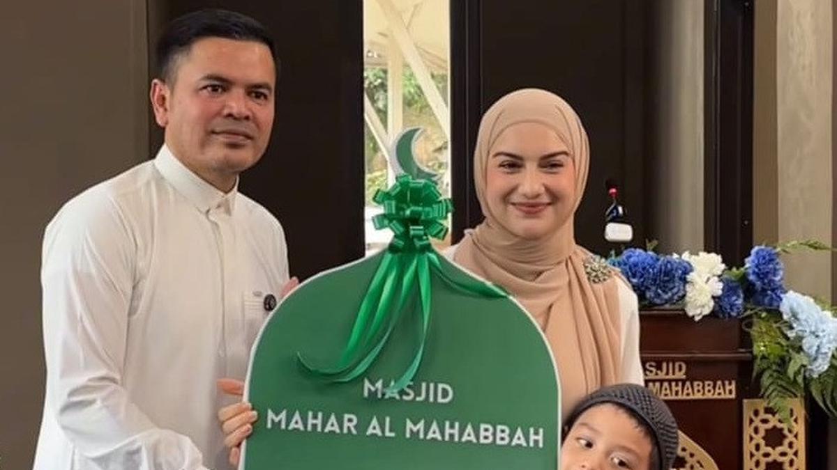 Irish Bella Semringah Resmikan Masjid Yang Jadi Mahar Pernikahannya