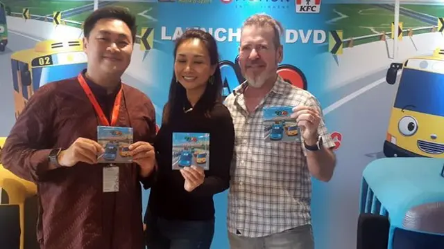 Serial Animasi Tayo The Little Bus Dibuat Format DVD - ShowBiz Liputan6.com