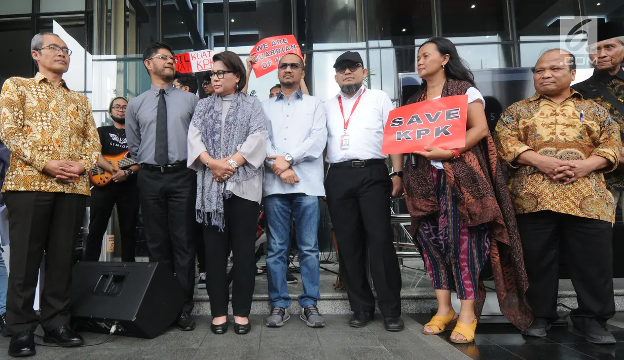 FOTO: Koalisi Masyarakat Sipil Tuntut Jokowi Tuntaskan Teror Terhadap ...