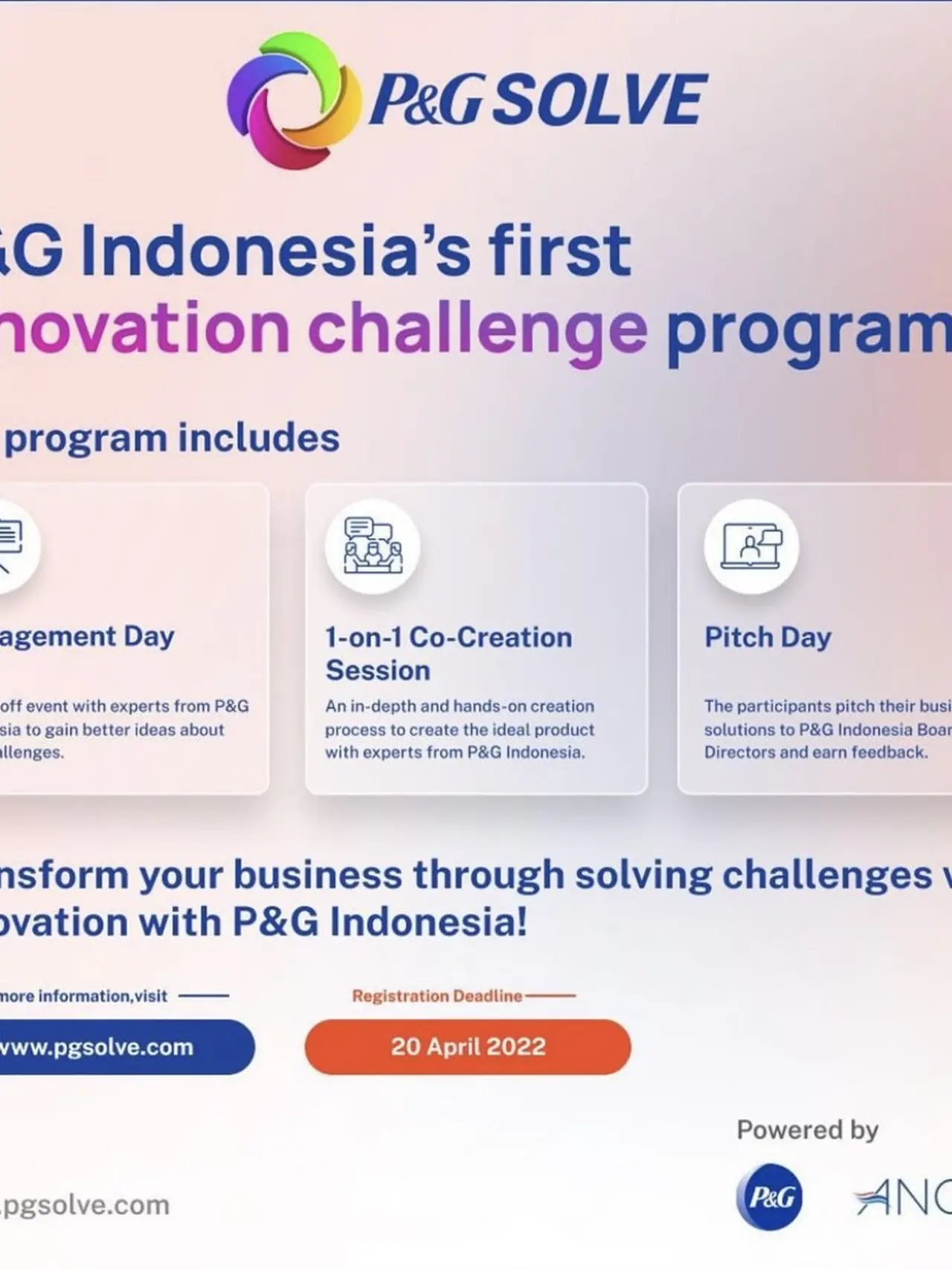 P&G Indonesia Ajak Start Up dan Pengusaha Berinovasi Melalui Kompetisi ...