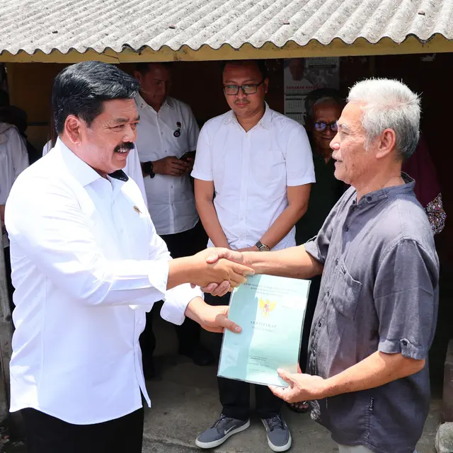 Hadi Tjahjanto: PTSL di Tangerang Selatan 98,6% dan Nilai Ekonomi Capai Rp20,5 T - News Liputan6.com