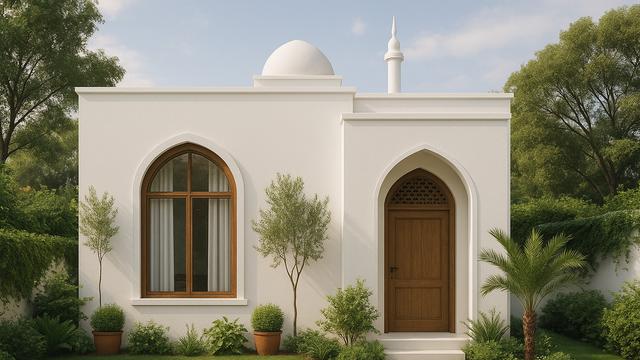7 Desain Fasad Rumah Islami 7×10 Minimalis, Tampil Elegan dan Penuh ...