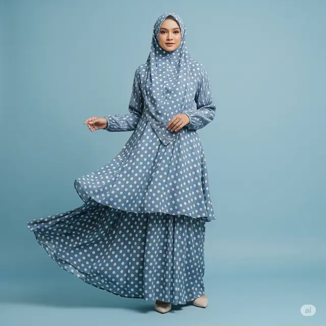 8 Model Baju Atasan Gamis Idul Adha 2025: Tampil Nyaman dan Elegan ...
