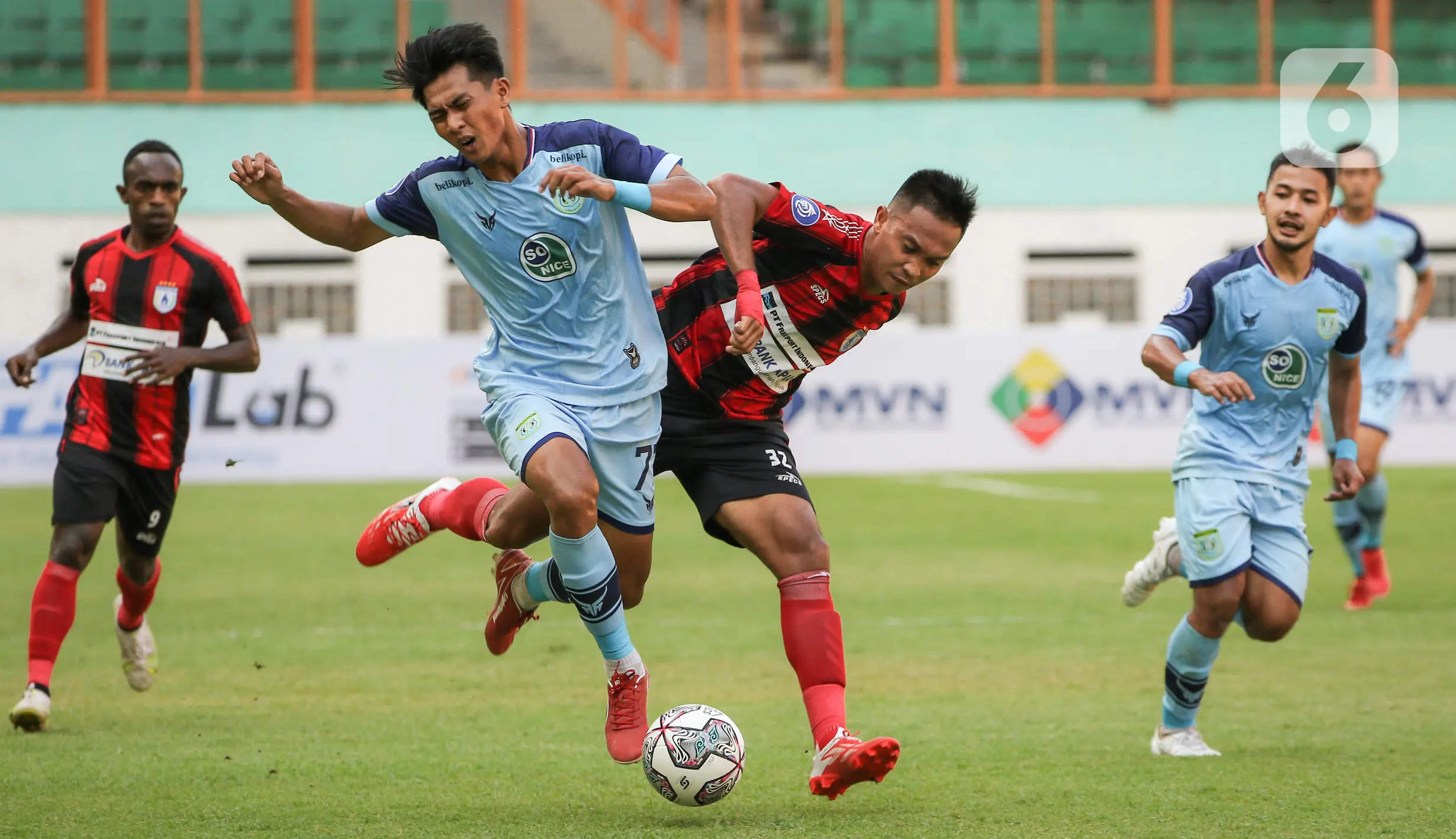 FOTO: Persela Lamongan Taklukkan Persipura Jayapura di BRI Liga 1 ...