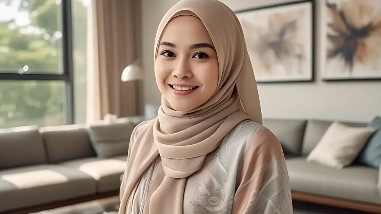 6 Model Gamis Terbaru 2025 untuk Wanita Usia 40-an, Tampil Lebih Fresh dan Awet Muda! - Islami ...