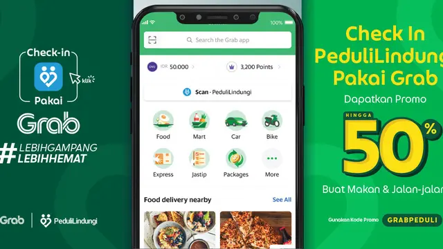 Fitur Scan QR Code PeduliLindungi Hadir di Aplikasi Grab - Tekno ...