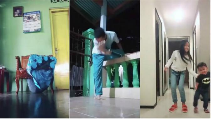 Viral, 8 Aksi Kocak Para Bocah yang Gagal Joget ala Tik Tok - Citizen6 Liputan6.com