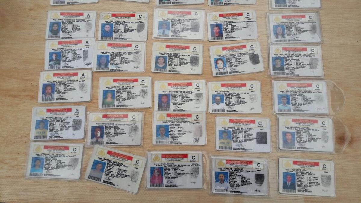 Sindikat Pembuat SIM Palsu Terbongkar di Medan - Regional Liputan6.com