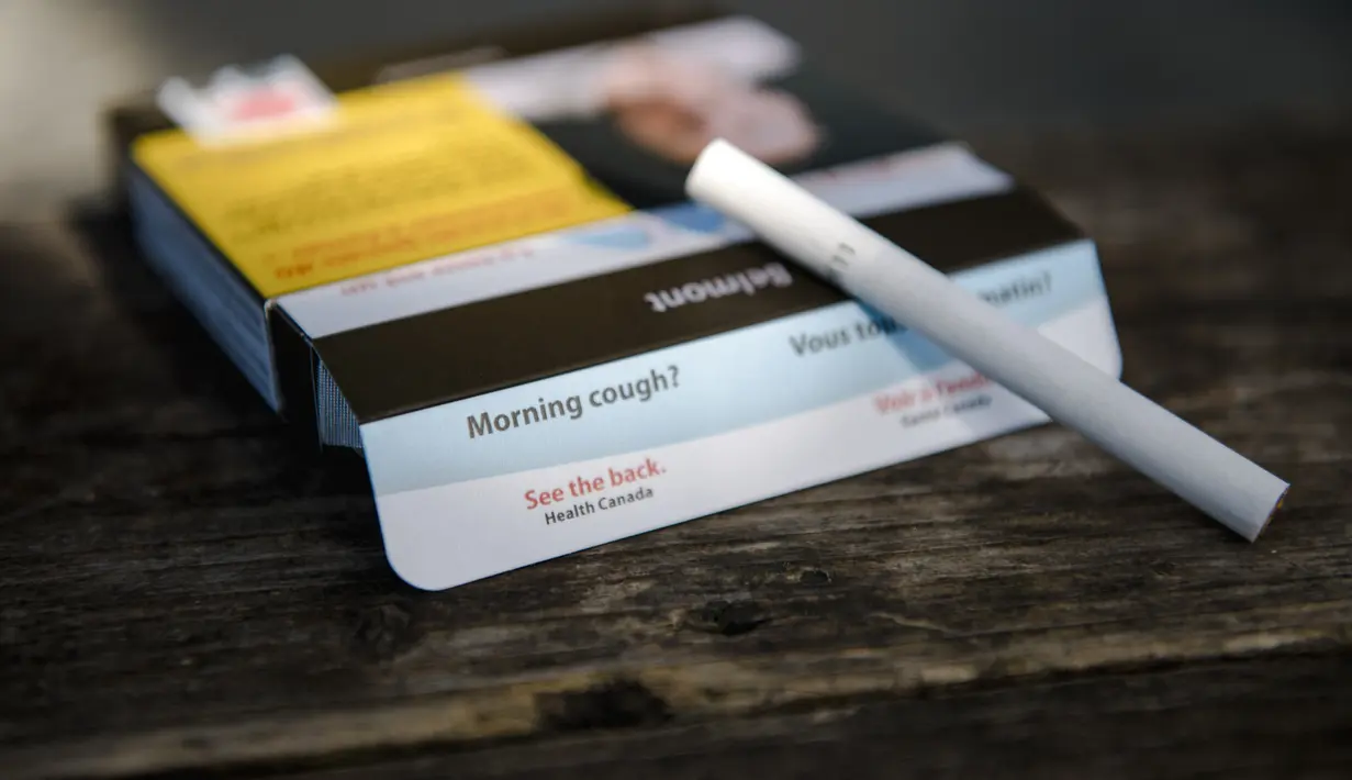 Kanada Berlakukan Label Kesehatan di Setiap Batang Rokok - Foto ...