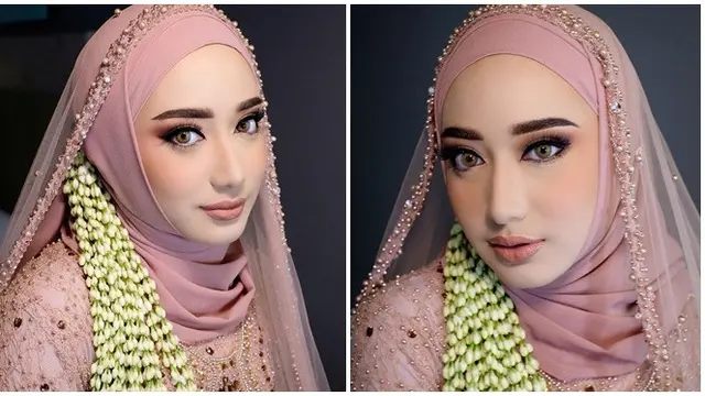 6 Potret Detail Makeup Tengku Anataya dari Prewed Sampai Nikah, Mirip ...