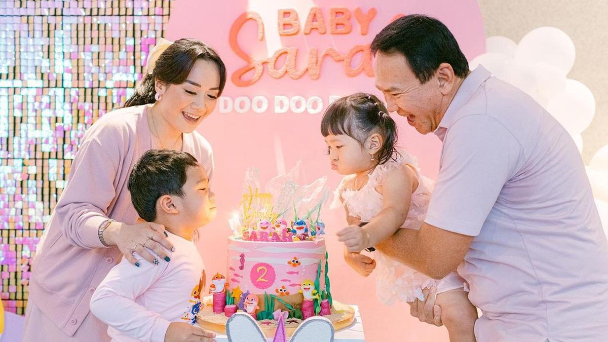 8 Potret Ultah ke-2 Sarah Anak Ahok dan Puput, Cantik Menggemaskan ...