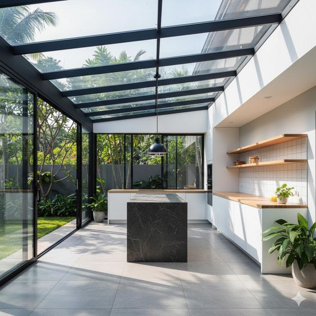 7 Model Atap Dapur Minimalis, Inspirasi Desain Fungsional dan Bergaya