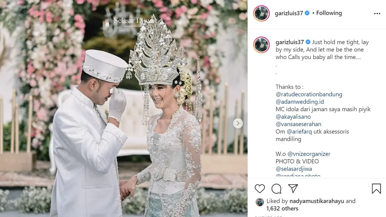 Muhammad Gariz Luis, Polisi Ganteng yang Sempat Viral Sudah Menikah ...