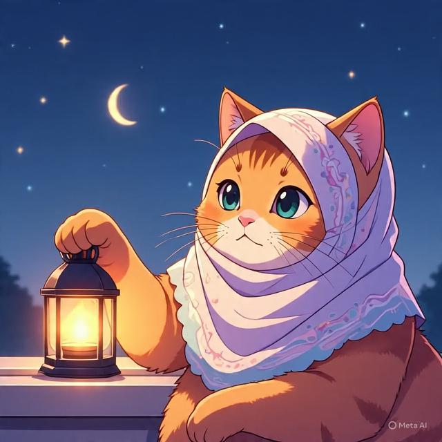 60 PP Ramadhan Kucing, Tren Menggemaskan Meramaikan Media Sosial