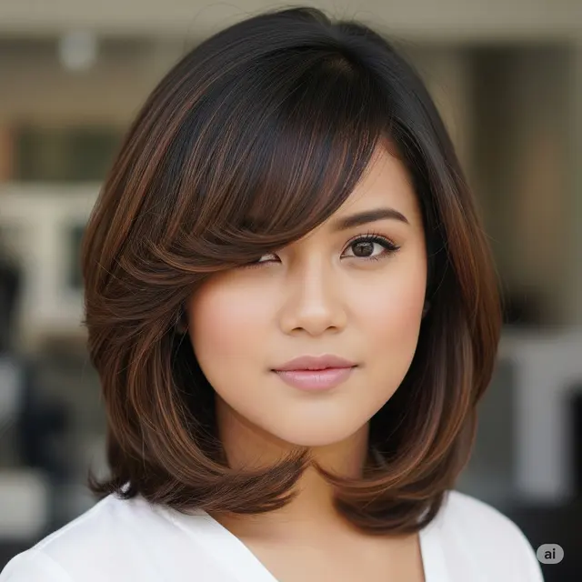 15 Model Rambut Pendek untuk Wanita Gemuk agar Terlihat Lebih Ramping ...