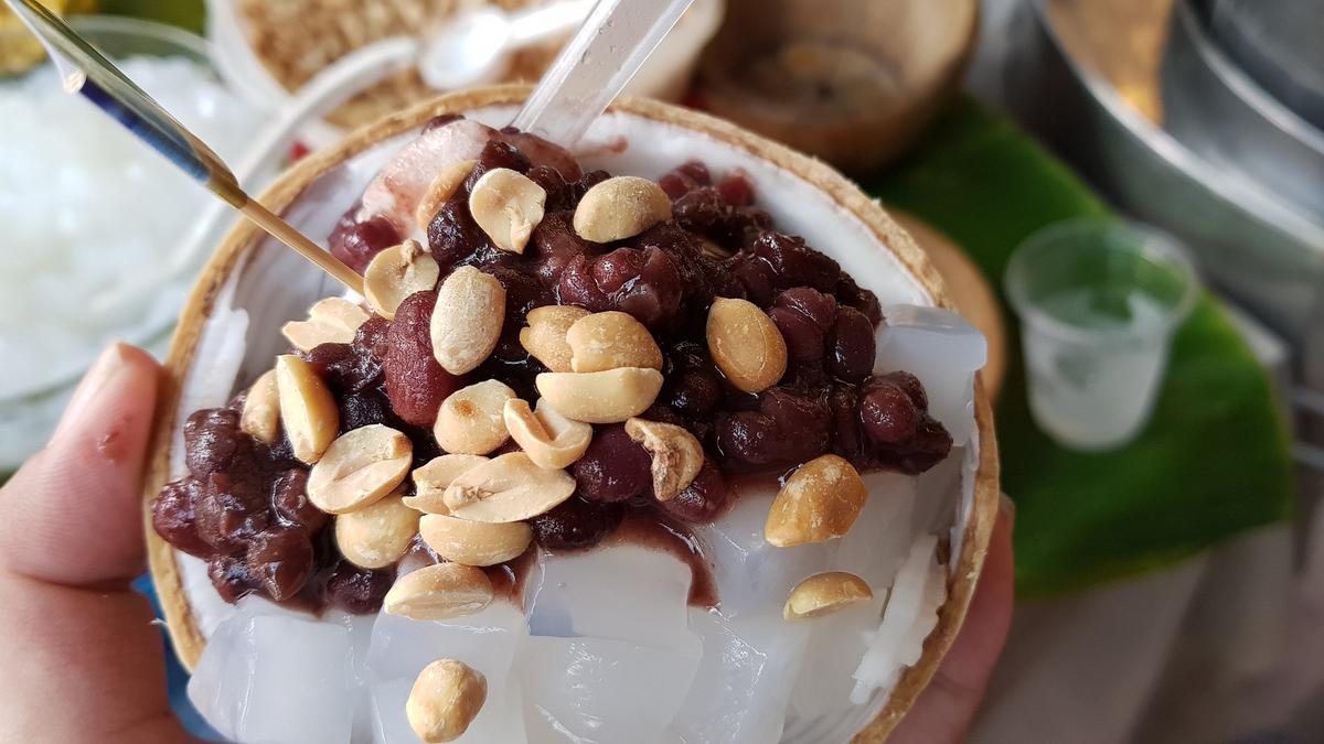 Resep Es Kacang Merah Kelapa Muda