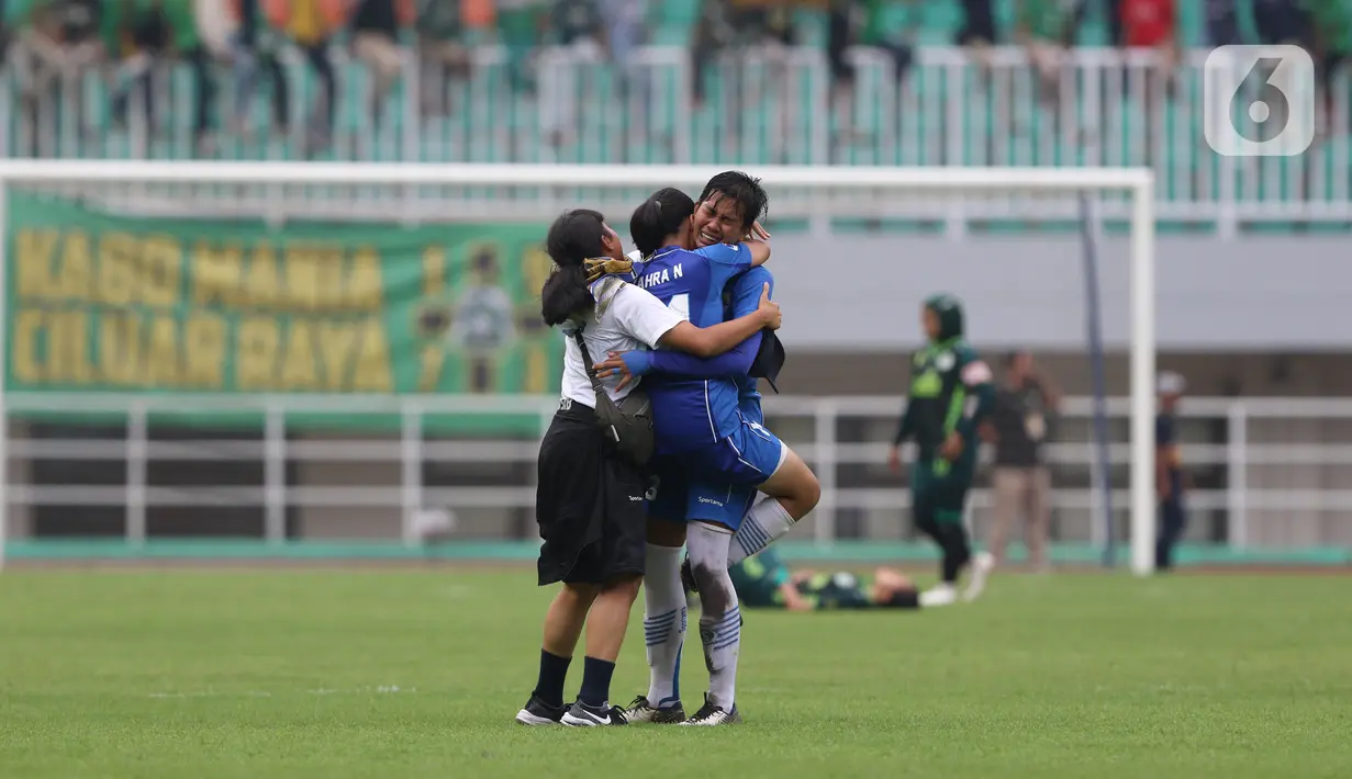 FOTO: Persib Putri Kampiun Liga 1 Putri 2019 - Foto Liputan6.com