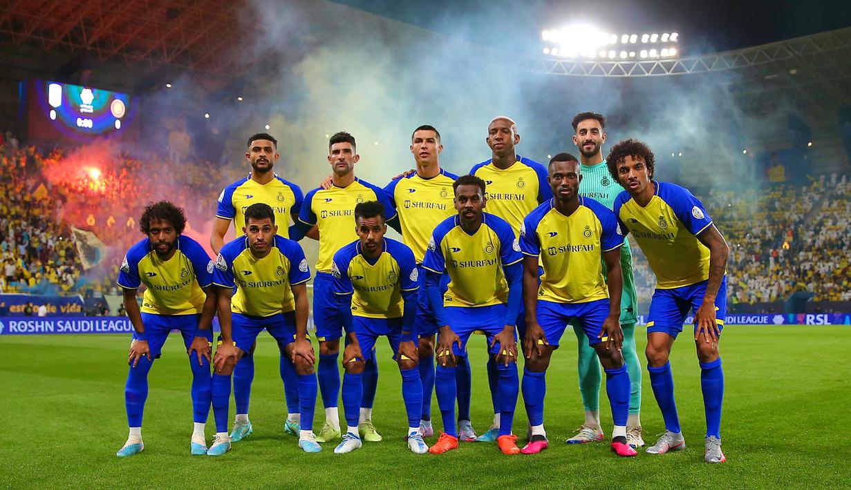 Foto: Girangnya Ronaldo setelah Mencetak Gol Cantik Melalui Tendangan ...