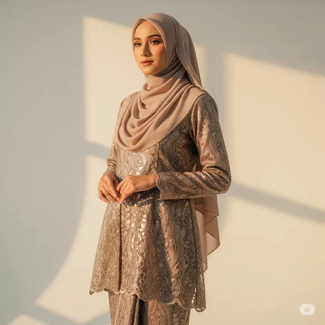 8 Model Baju Atasan Gamis Idul Adha 2025: Tampil Nyaman dan Elegan ...