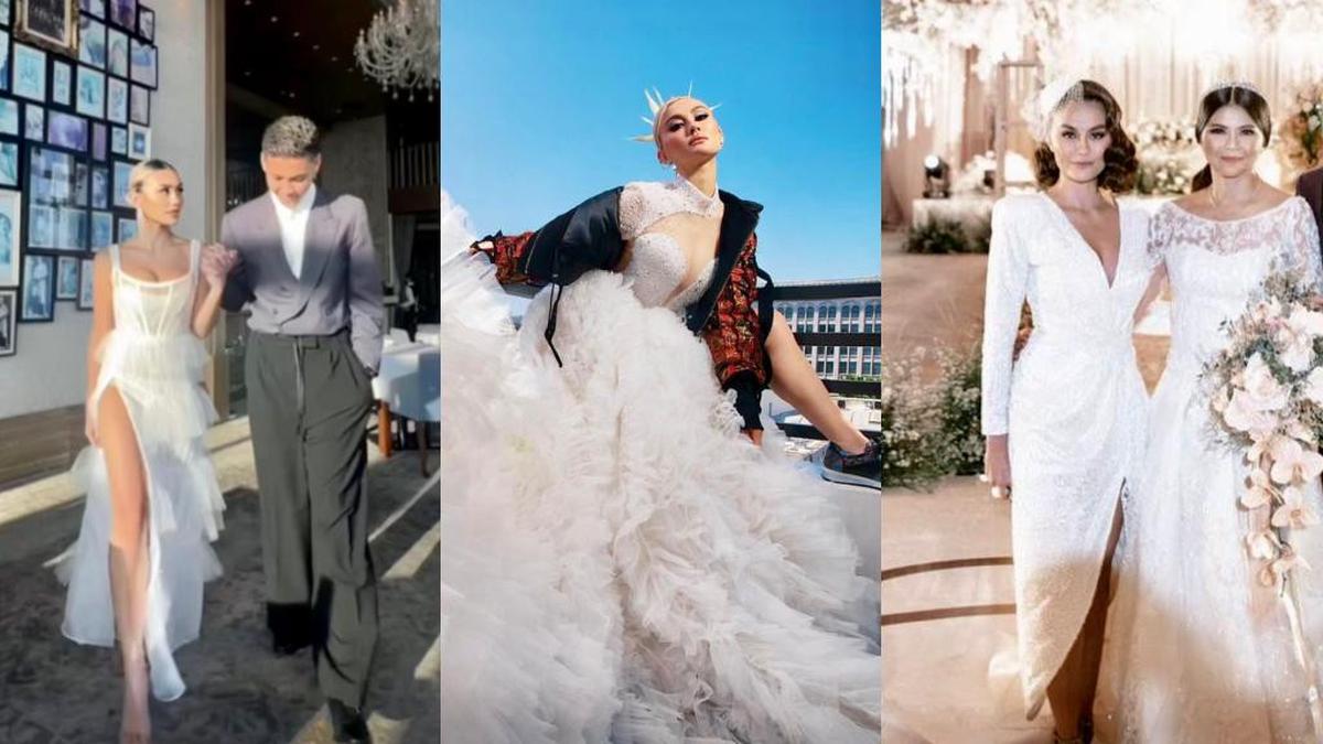 Biasa Tampil Swag, 6 Deretan Gaya Elegan Agnez Mo Dibalut Gaun Putih bak Pengantin - Photo ...