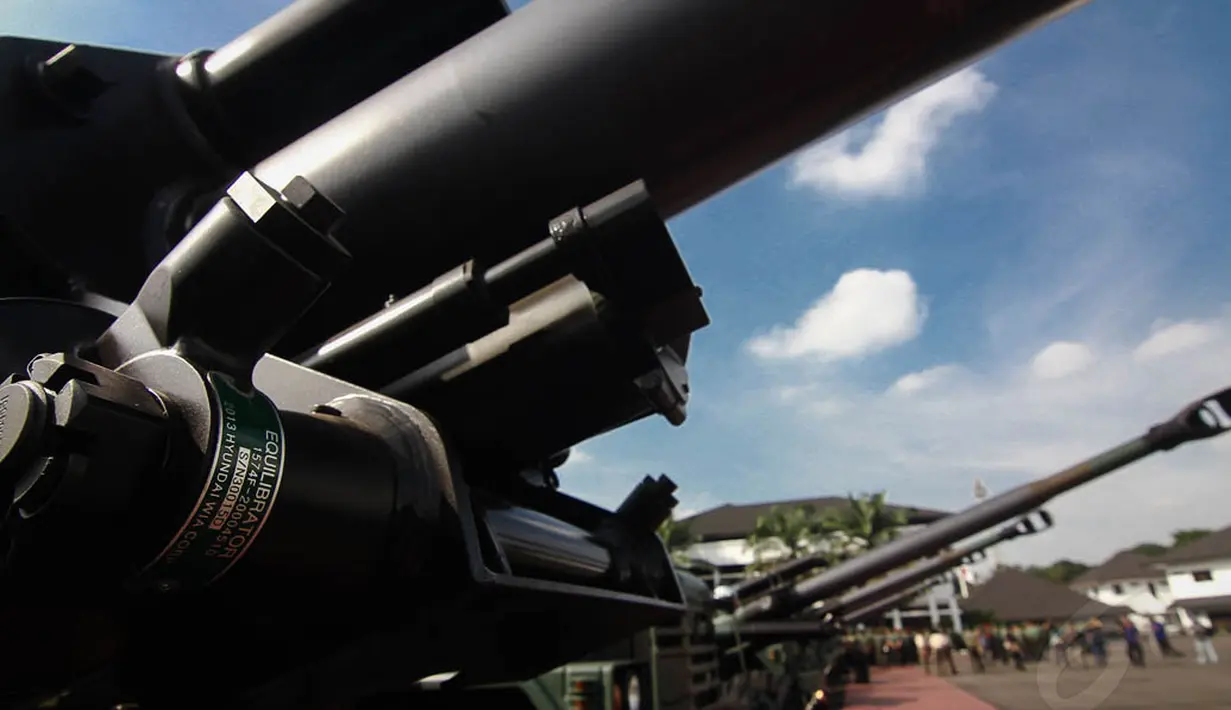 Howitzer KH 179, Senjata Andalan TNI AD yang Baru - Foto Liputan6.com