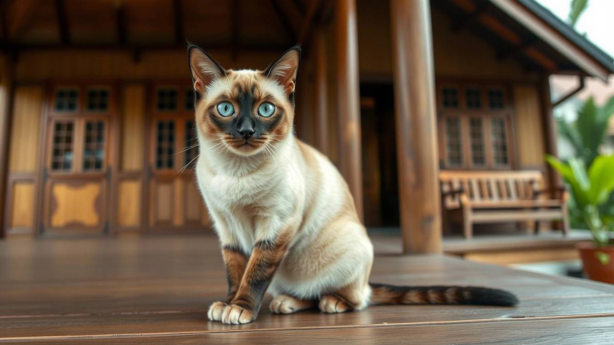kucing siamese kampung
