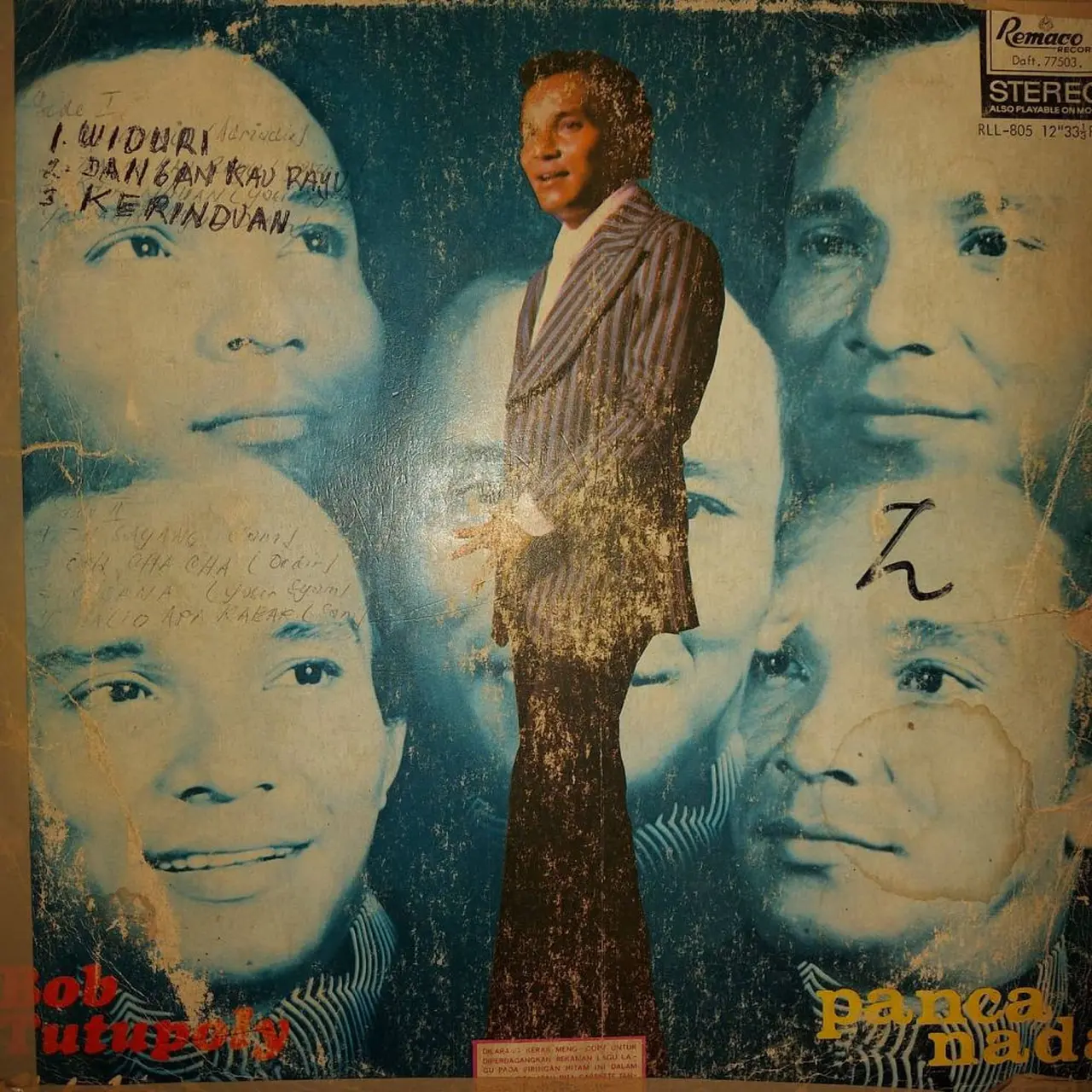 6 Potret Mendiang Bob Tutupoly Semasa Muda di Cover Albumnya, Mengenang ...