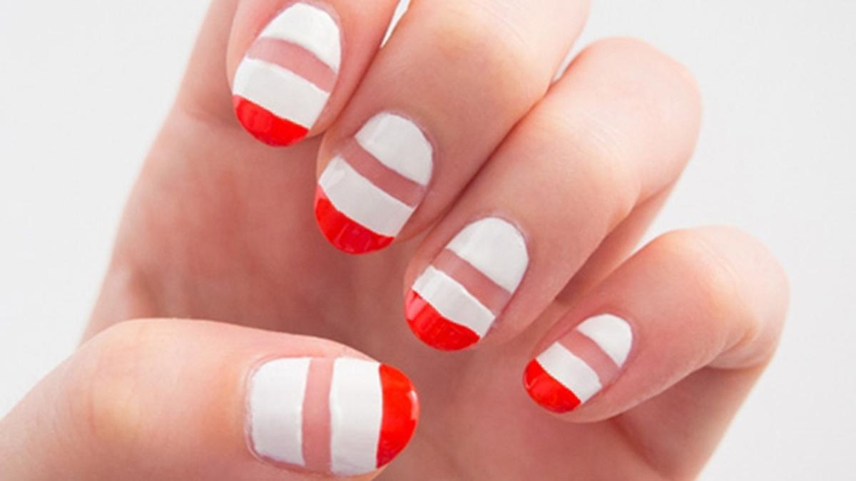 Tutorial Nail Art Merah Putih Buat Hari Kartini Nanti - Beauty Fimela.com