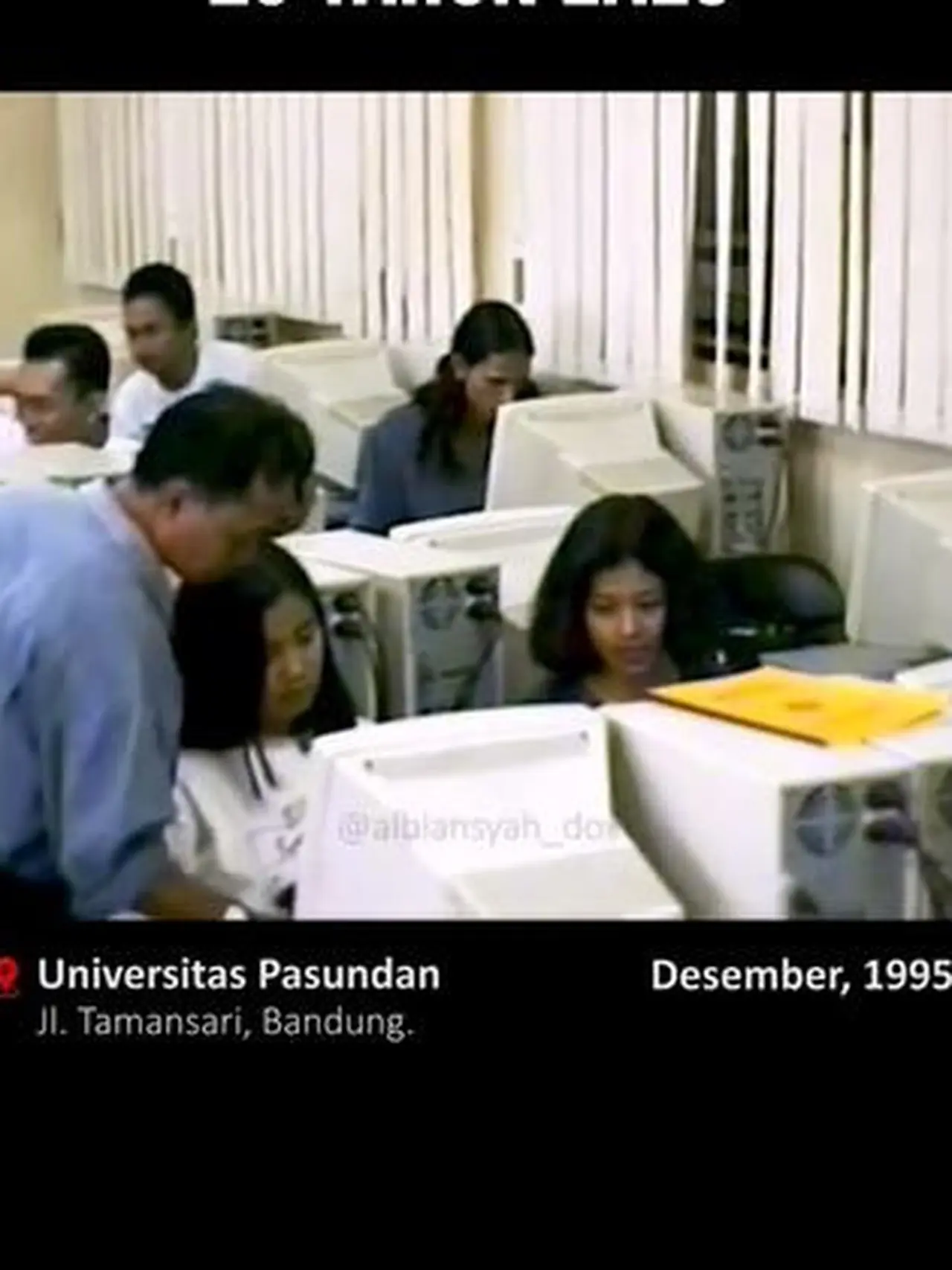 6 Potret Suasana Perkuliahan di Universitas Pasundan Pada 1995, Pakai ...
