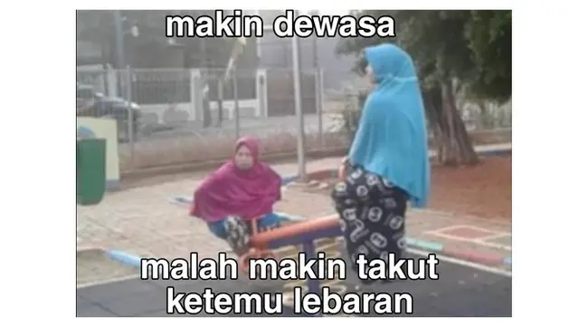 6 Meme Tidak Semangat Sambut Lebaran Idul Fitri ketika Dewasa Ini Bikin ...