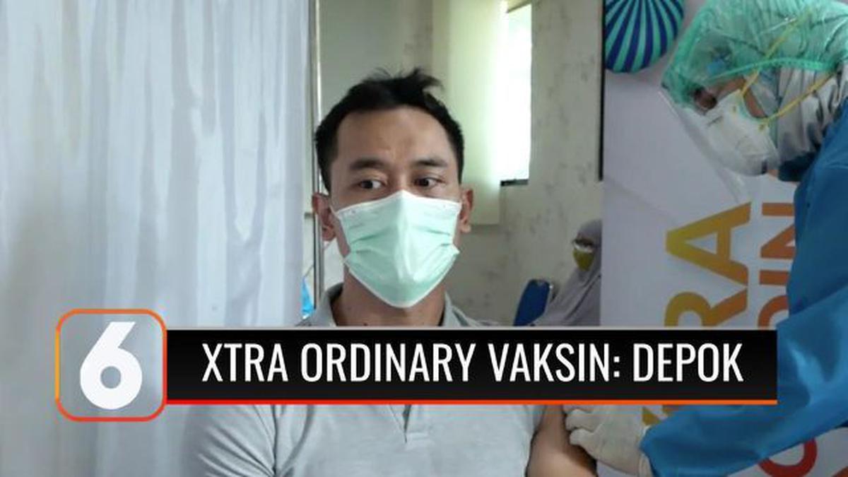 VIDEO: Xtra Ordinary Vaksin dalam Rangka HUT Ke-31 SCTV Berlanjut di Puskesmas Pancoran Mas ...