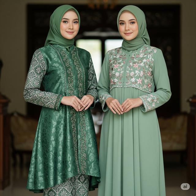14 Model Baju Muslimat untuk Acara Keagamaan, Syar'i, Nyaman, dan Elegan