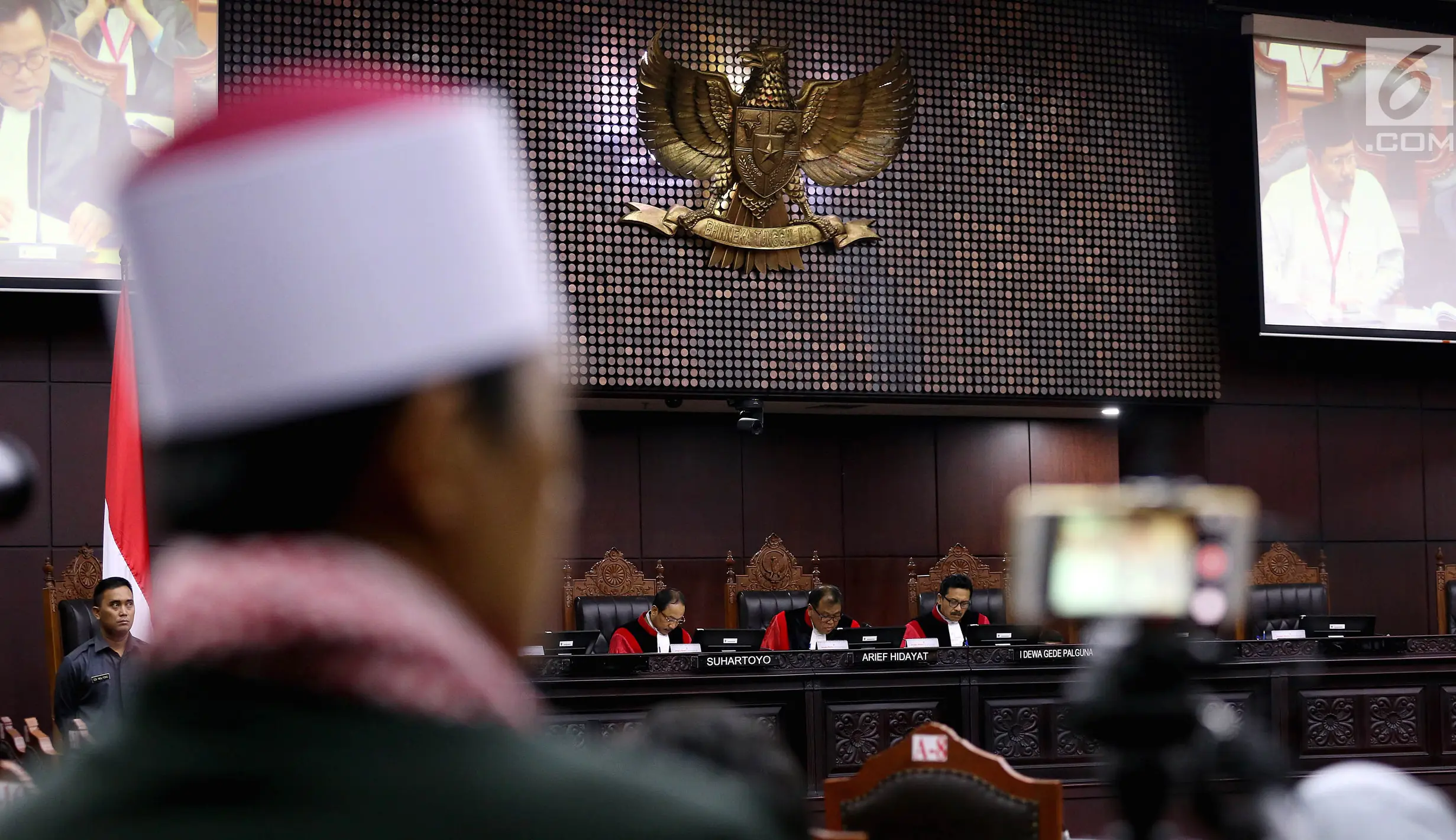 MK Gelar Sidang Perdana Uji Materi Gugatan UU Ormas - Foto Liputan6.com
