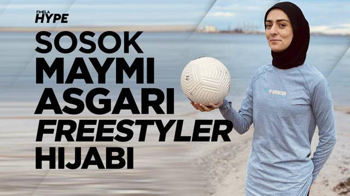 Sosok Maymi Asgari yang Viral karena aksi freestyle bola di Piala Dunia ...