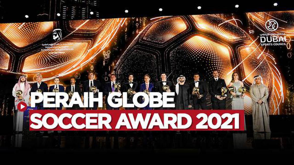 VIDEO: Globe Soccer Award 2021, Cristiano Ronaldo Raih Penghargaan Spesial - Dunia Bola.com