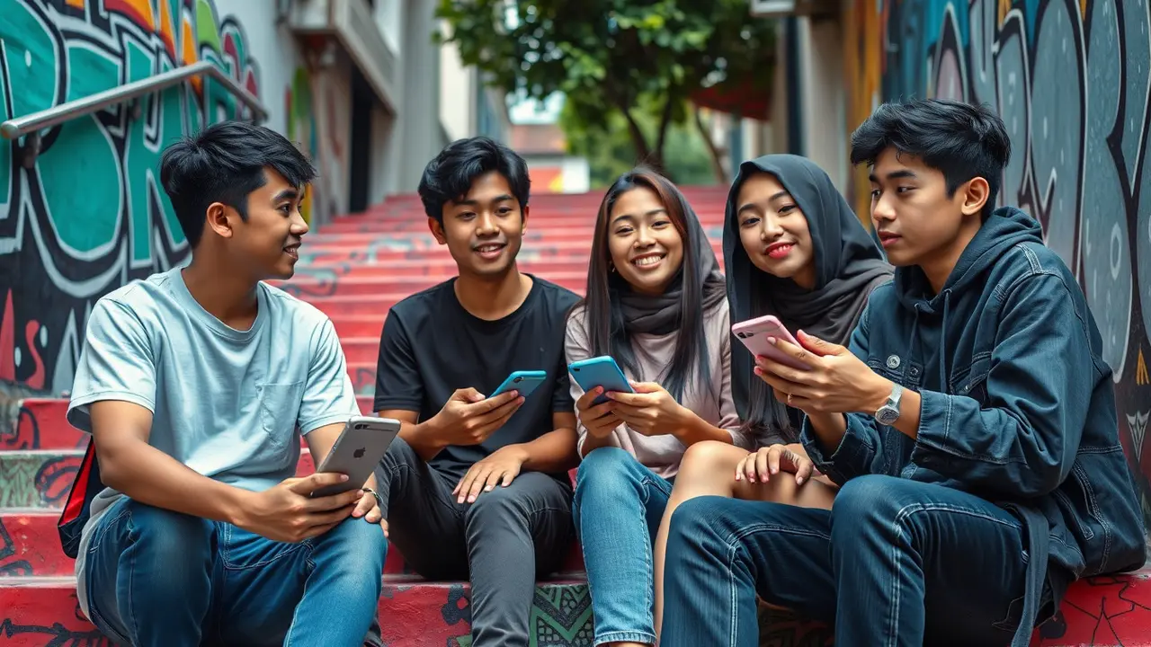 Kata Gaul Populer di Indonesia,Ini Istilah Kekiniannya