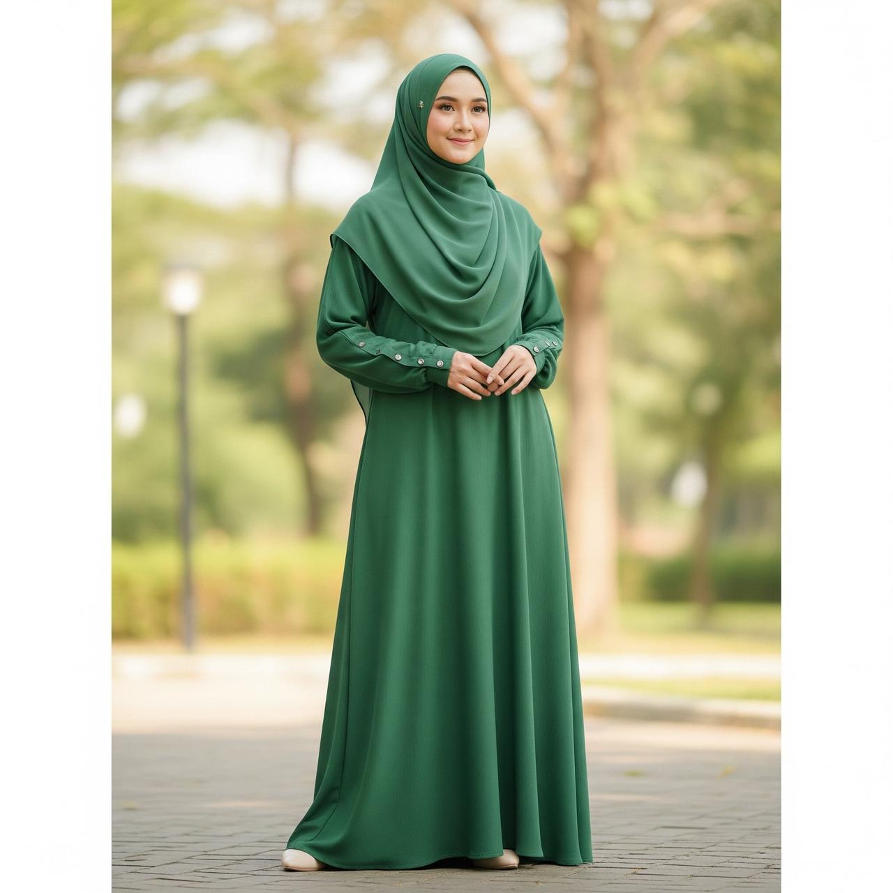 14 Model Baju Muslimat untuk Acara Keagamaan, Syar'i, Nyaman, dan Elegan