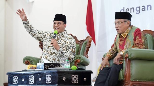Jelang Pilpres 2024, Anies Baswedan Sowan ke Pesantren Luhur Al ...
