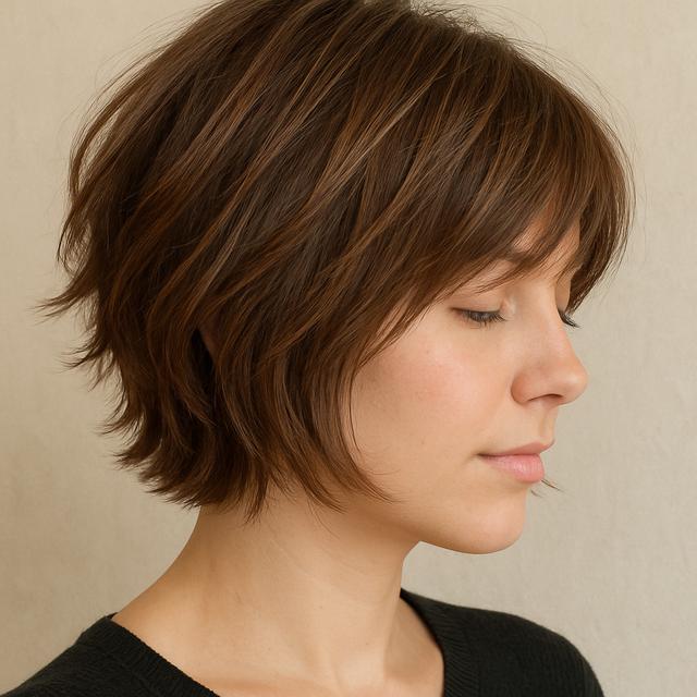 7 Model Rambut Bob Layer Supaya Enggak Kelihatan Flat untuk Rambut Tipis