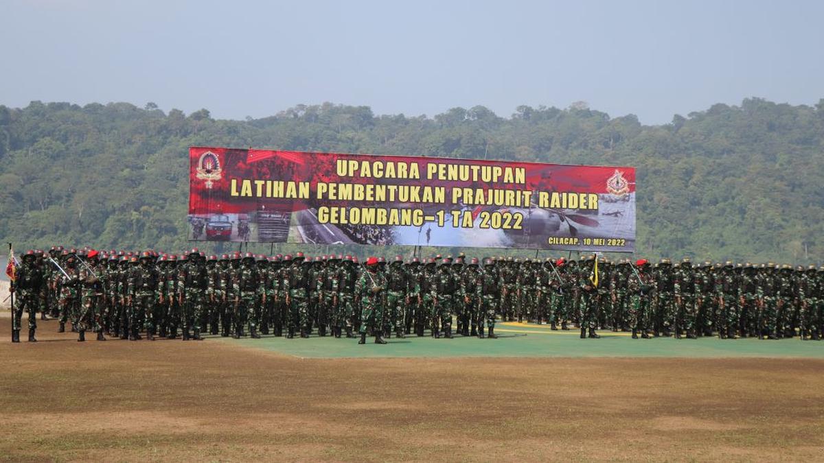 Perjuangan 500 Prajurit TNI Demi Sandang Brevet Raider di ...