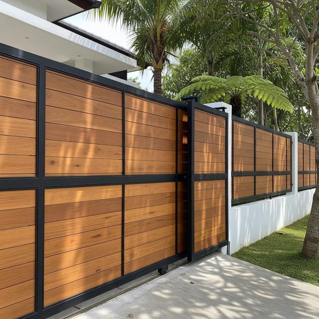 10 Model Pagar Besi Minimalis Jaga Privasi, Desain Modern untuk ...