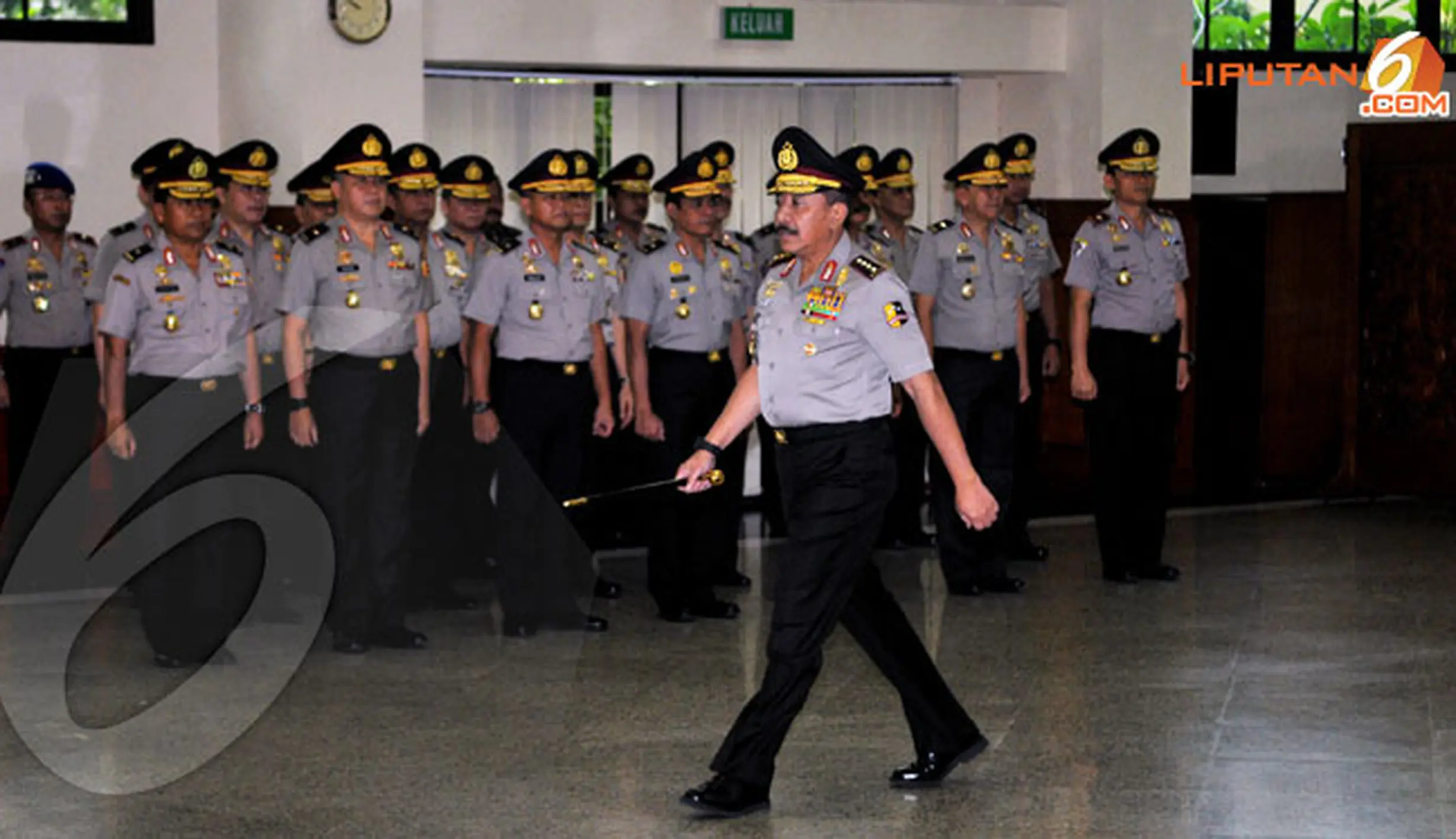 17 Perwira Tinggi Polri Naik Pangkat - Foto Liputan6.com