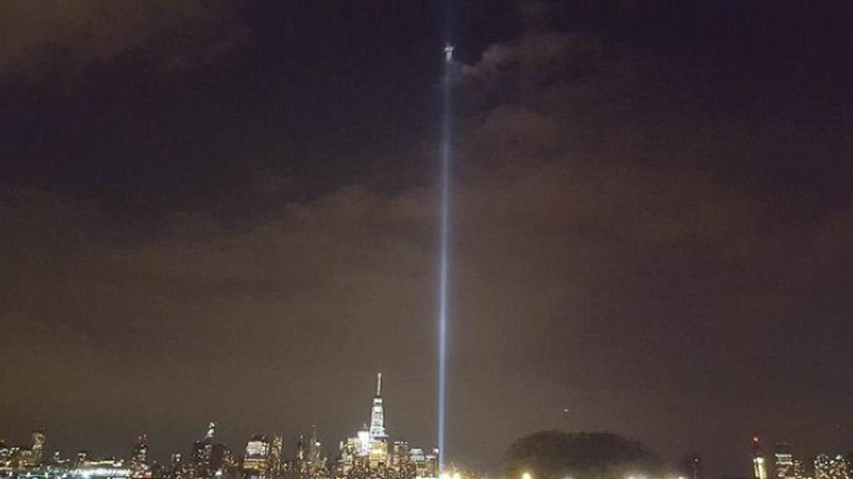 Ada Penampakan 'Malaikat' di Atas Bekas Gedung 9/11?