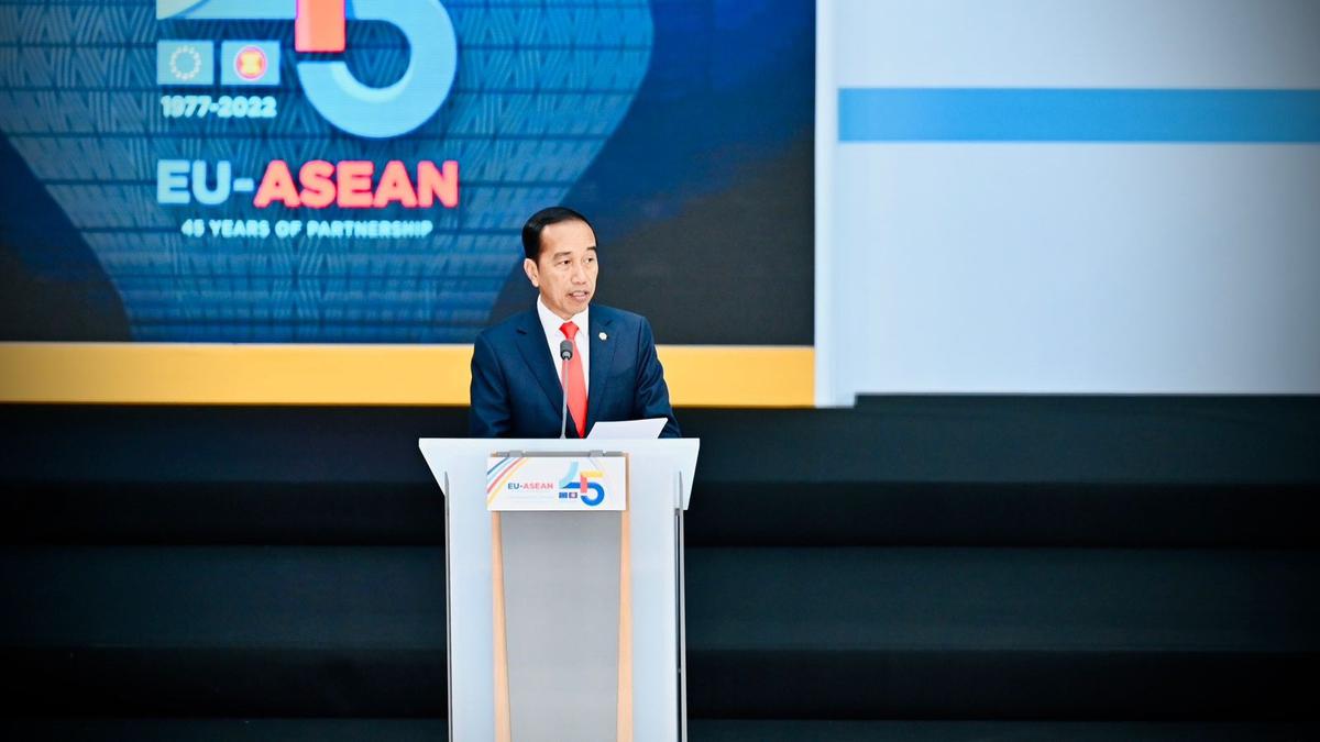 Terima Para Menlu dan Sekjen ASEAN, Jokowi Tekankan ASEAN Tak Boleh ...