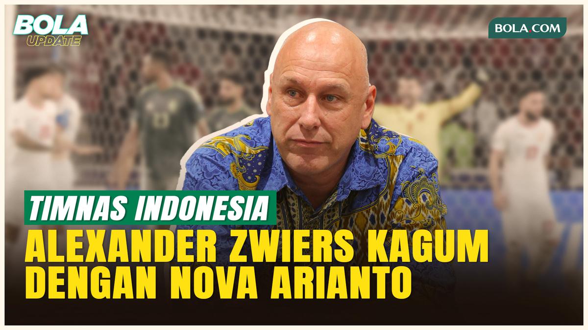 Alexander Zwiers Terpukau dengan Sosok Nova Arianto: Nova Itu Semangat ...